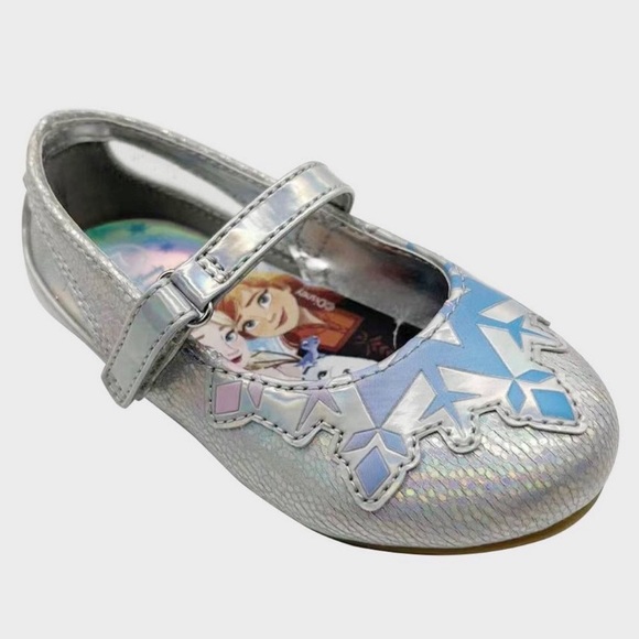 Disney | Shoes | Disney Princess Frozen Toddler Girls Velcro Mary Jane ...